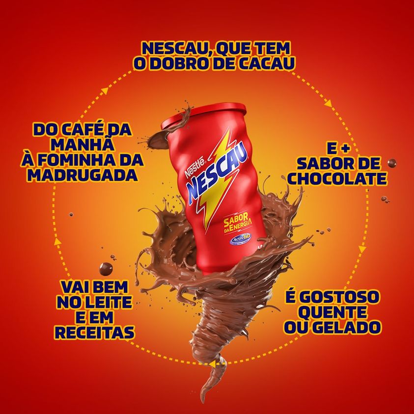 Achocolatado Nescau (NESTLE) – Brazilian Market