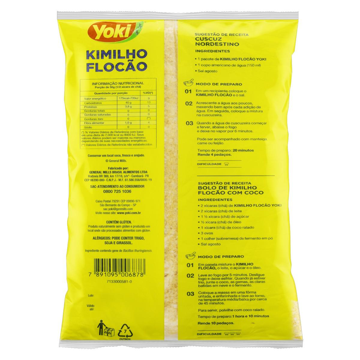 Kimilho Flakes for Couscous 500g (YOKI) – Brazilian Market